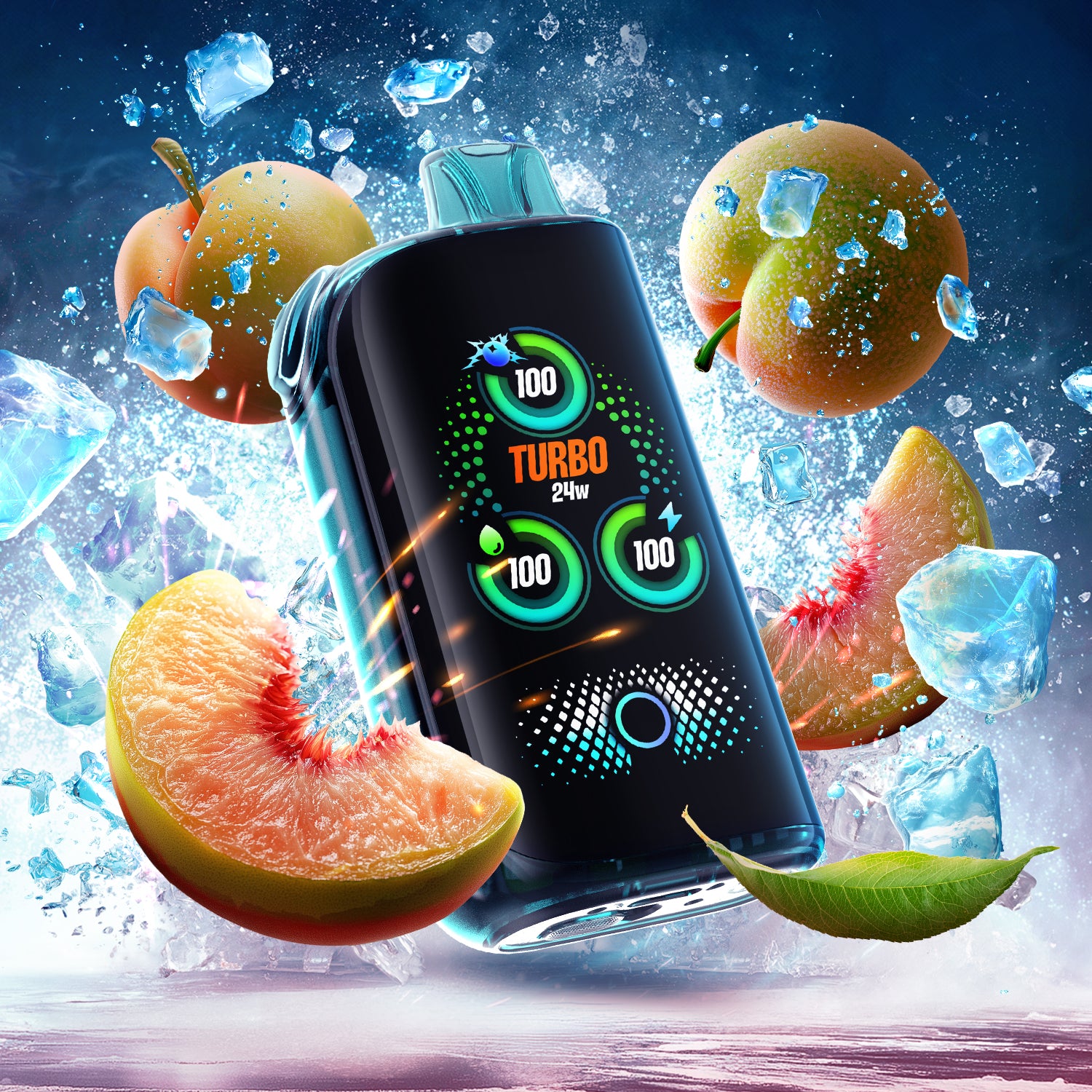 Drip'n X Fasta Blast Peach Zing Ice – 30,000 Puff Disposable Vape ...